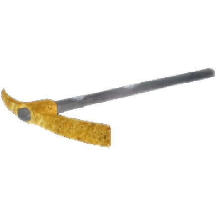 Guilded-Gold Pickaxe | Azure Mines Wikia | Fandom