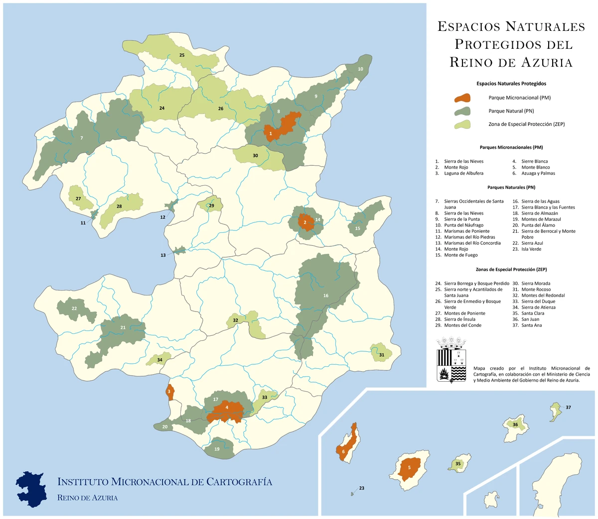 Espacios Naturales Protegidos | Wiki Azuria | Fandom