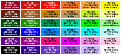 Legion Colors | Azuyan Wiki | Fandom