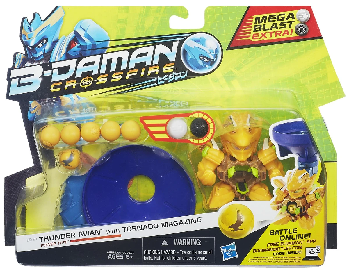 Thunder Avian with Tornado Magazine | B-Daman Wiki | Fandom