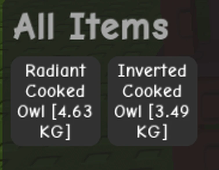 Auctioning 2 seprate cooked owls | Fandom