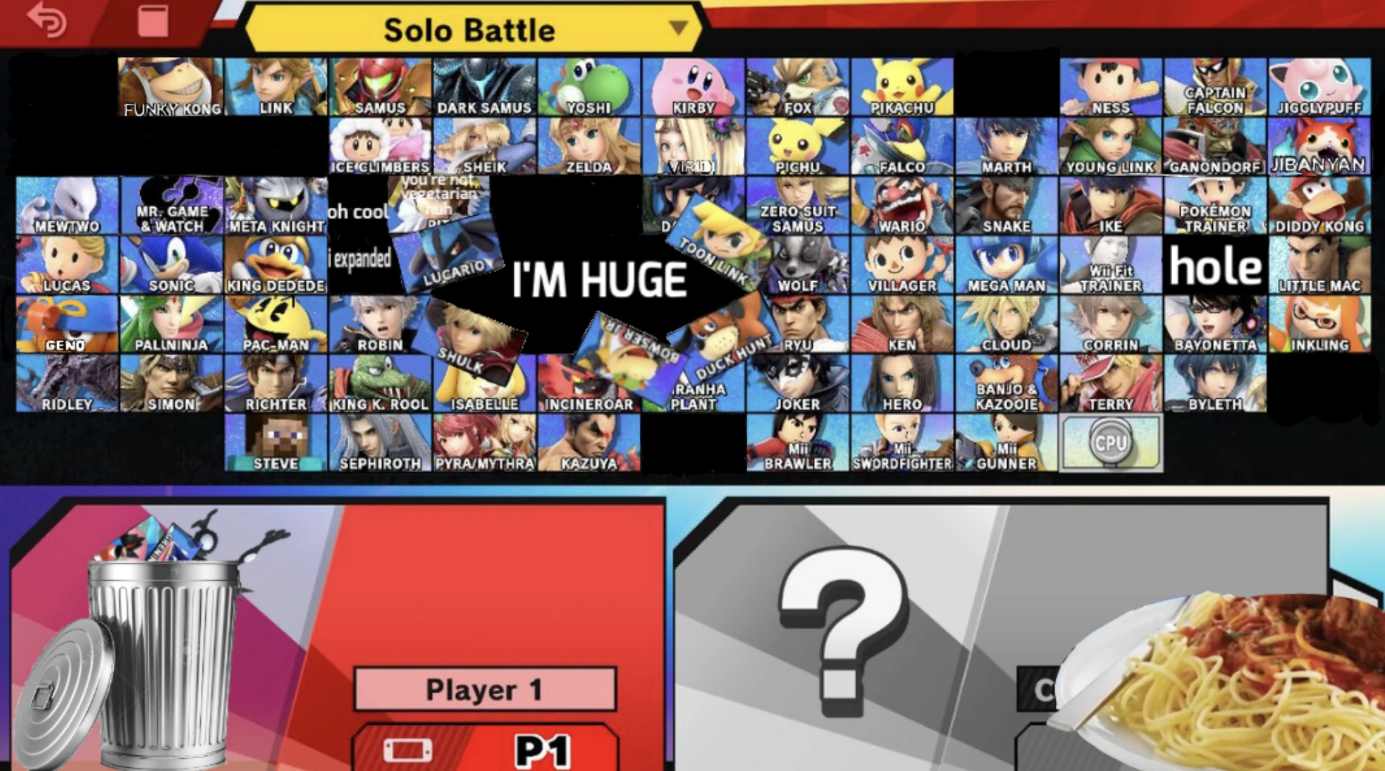 Smash Roster but the comments change it up 11 | Fandom