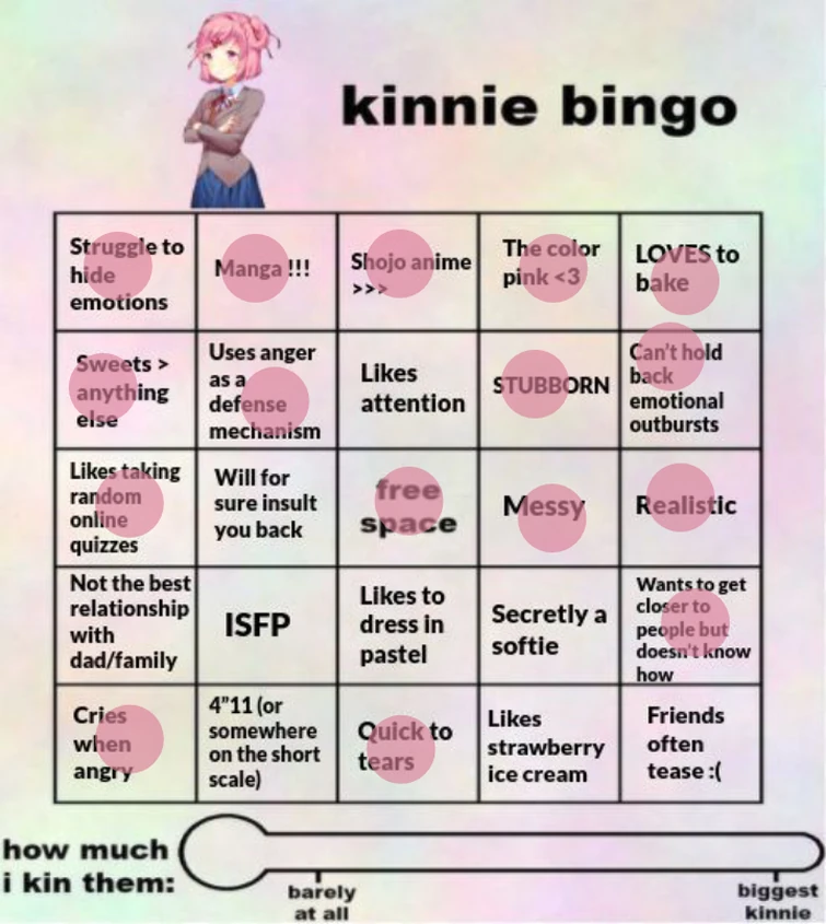 DDLC Kinnie Bingos | Fandom