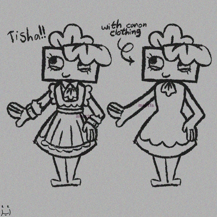 woah guys look it's tisha i think | Fandom
