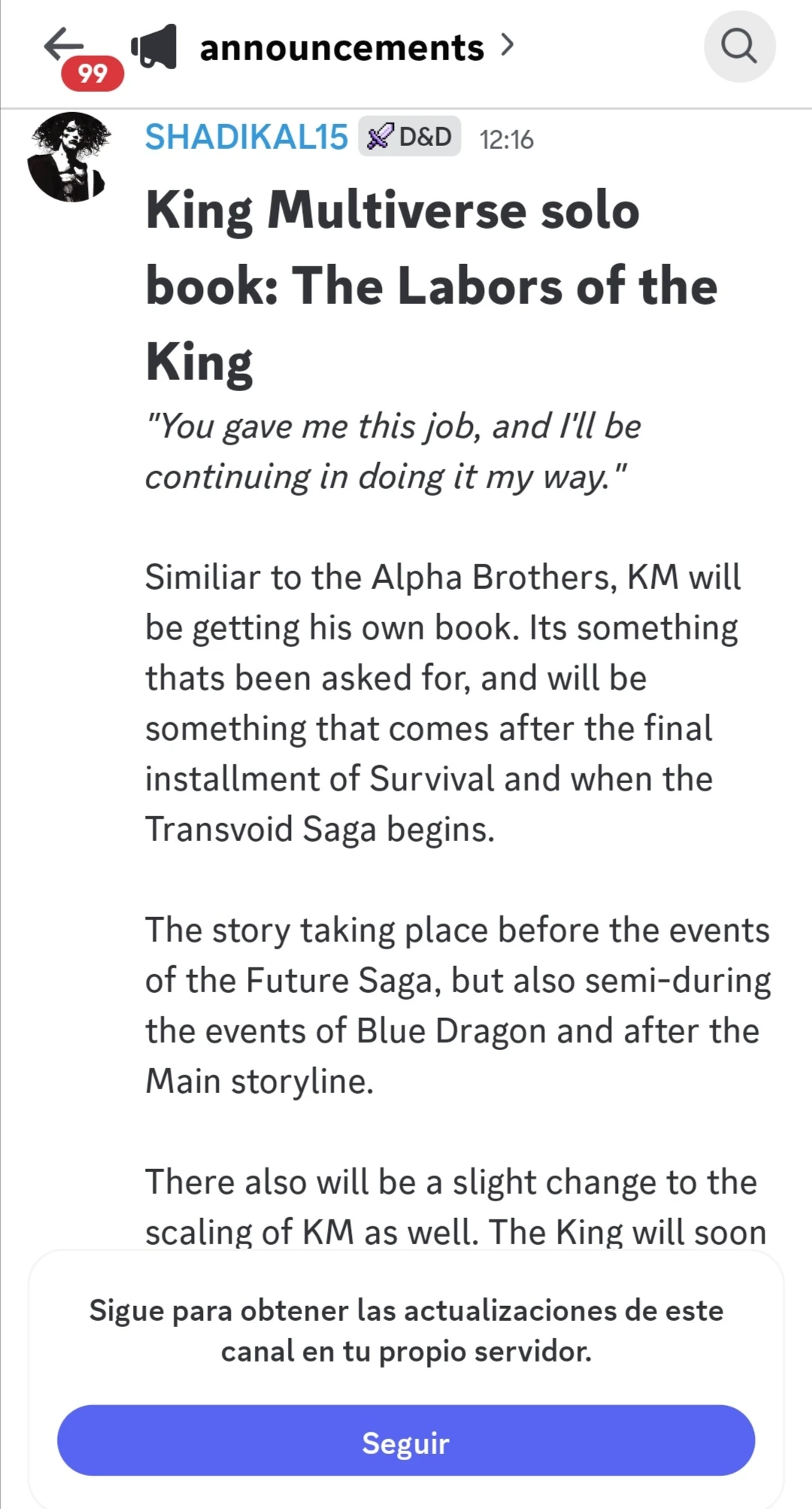 Are we sure than Shad didn't read the discuss of the wiki? | Fandom