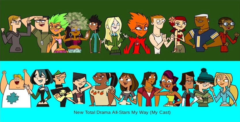 New Total Drama All-Stars My Way (My Cast) | Fandom