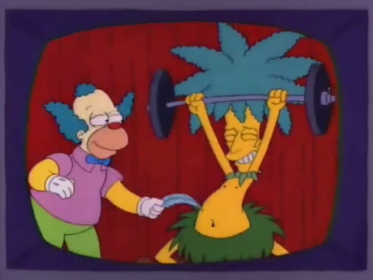 The odd Sideshow Bob hair colors. | Fandom