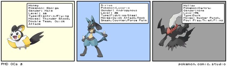PMD OCs 3 | Fandom