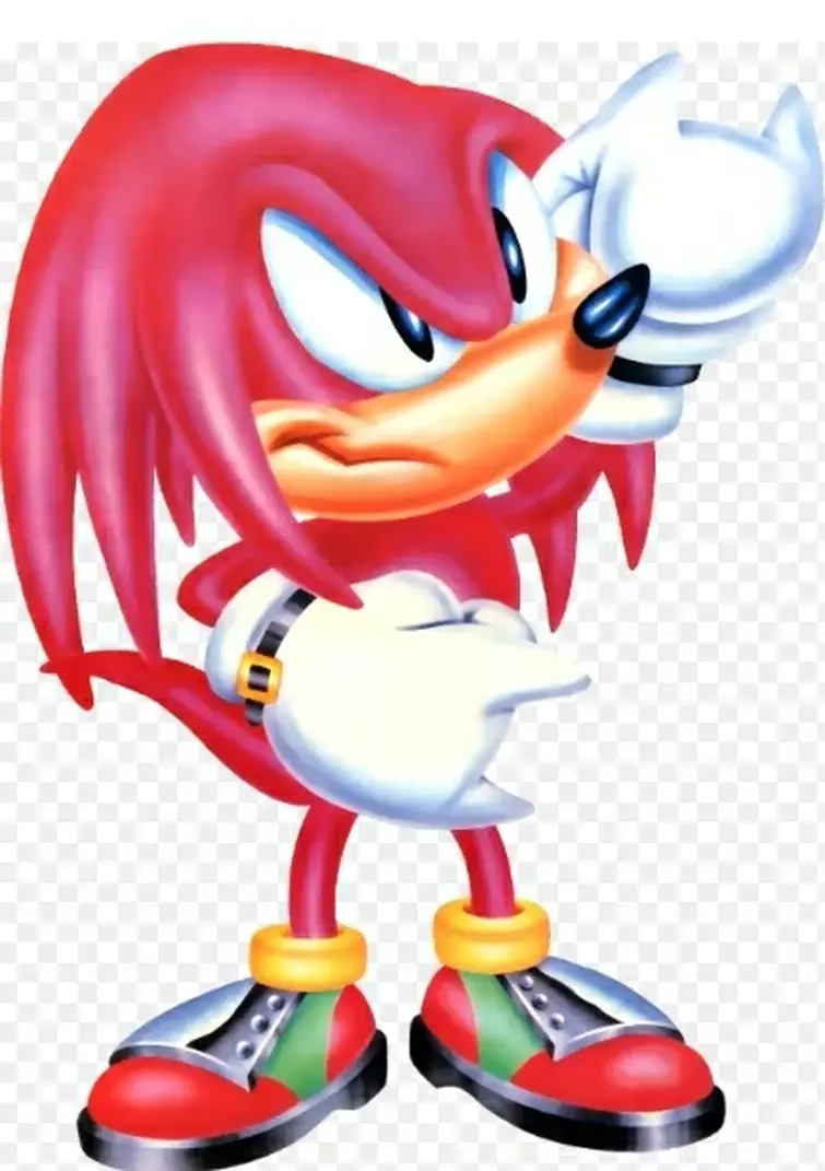 Why is Knuckles red violet in sonic 3 | Fandom