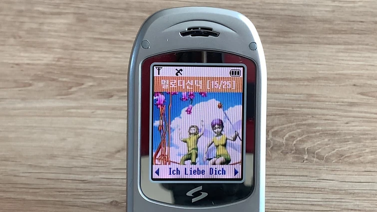 Anyone recognize this Anycall mobile phone (the one with the fairies) | Fandom