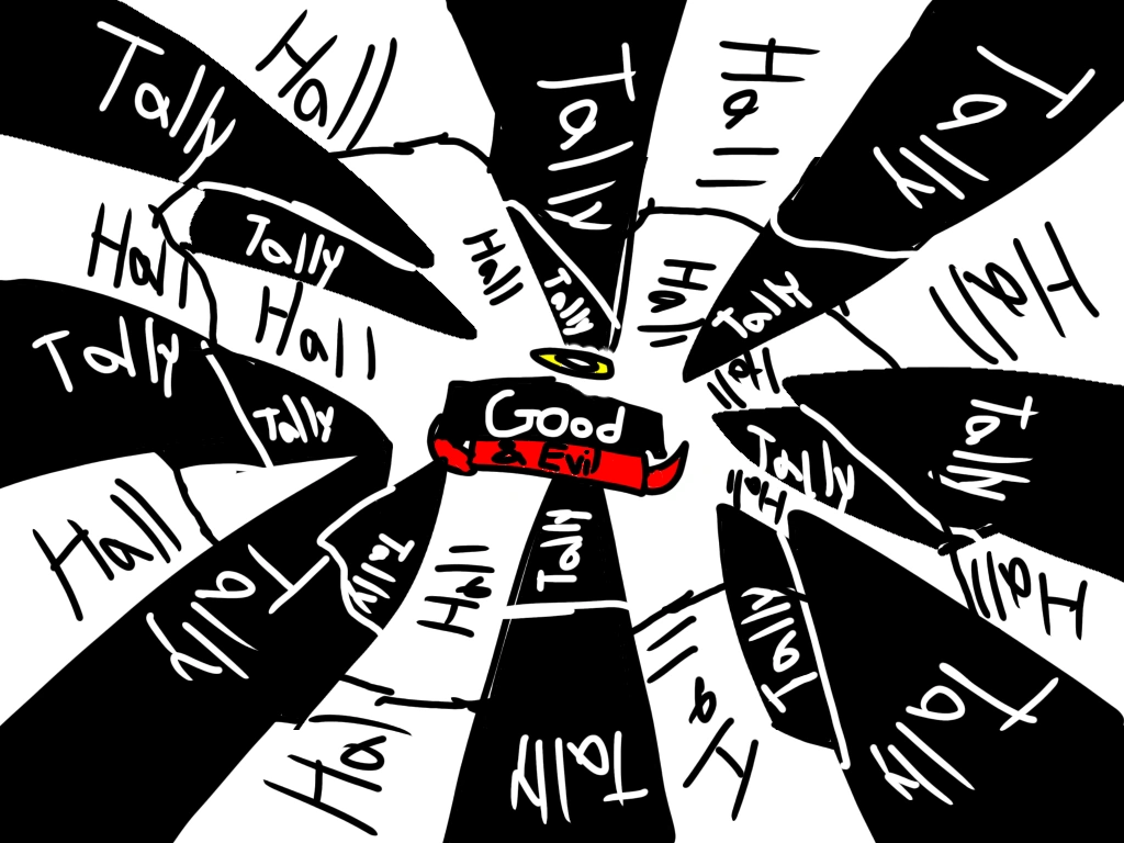 Good and Evil’s album cover but I made it so it’s somewhat of a bootleg ...