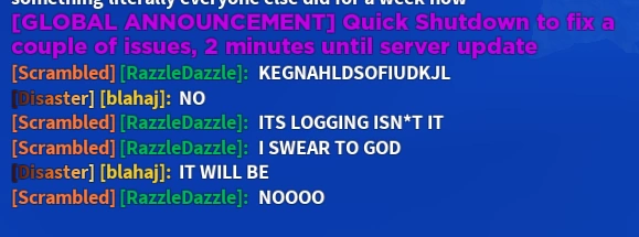 the panic of seeing those hot-fix announcements... | Fandom