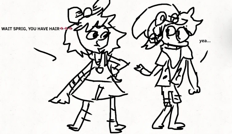 WAIT SPRIG YOU HAVE HAIR?? 🫦🫦🫦🫦🫦🫦🫦🫦🫦🫀🫦 | Fandom