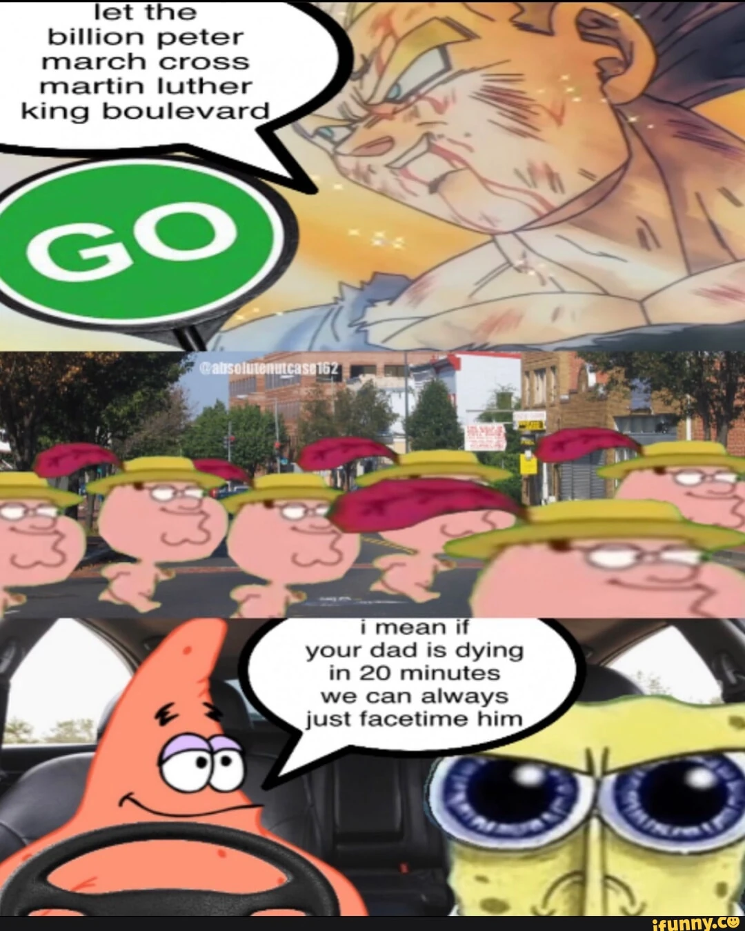 let the billion peter march cross martin luther king boulevard | Fandom