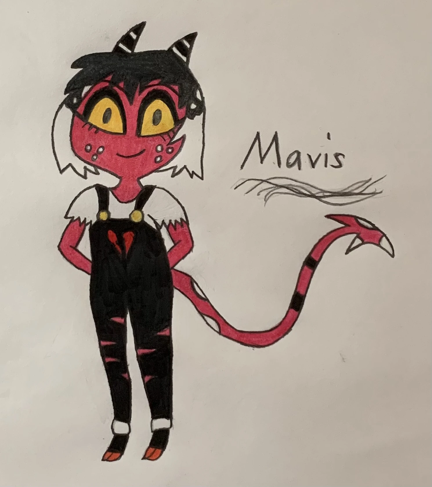Meet my Helluva Boss OC: Mavis | Fandom