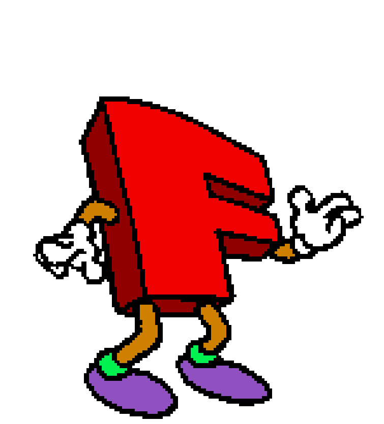 block tales counterfeits - stickman bear, not your exploding foe, dot, buzz, speachless mountain ...