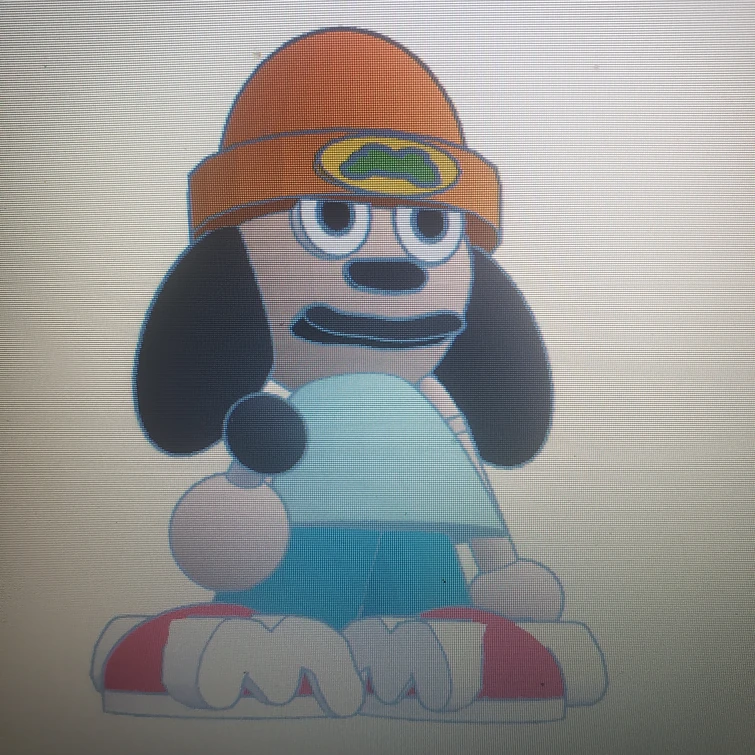 I made a parappa model | Fandom