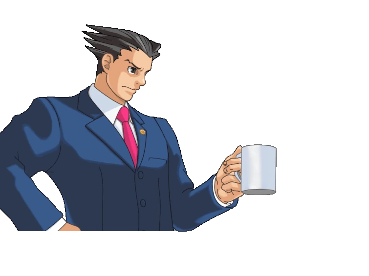 Did anyone notice about Unused Miles Edgeworth's Front Sprite from Ace ...