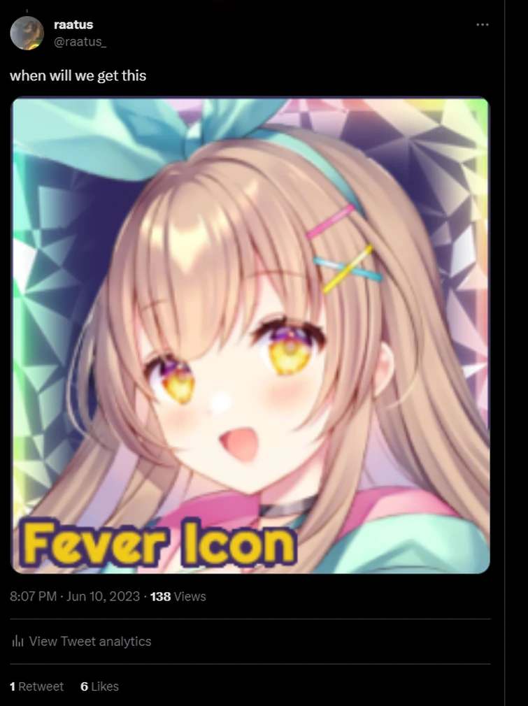 i hate robeats, there isnt a feat. nanahira event + nanahira icon | Fandom