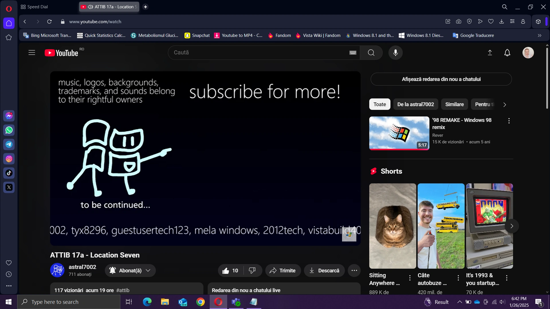 I was mentioned in ATTIB 17a made by Astral7002 | Fandom