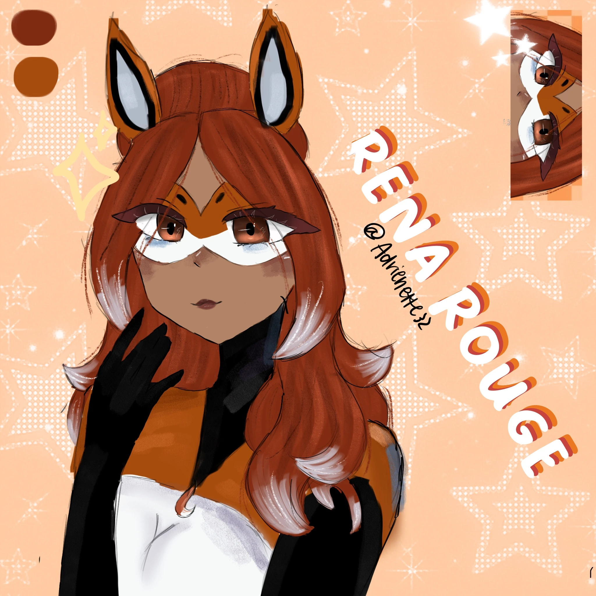 Rena Rouge Fanart🧡 | Fandom