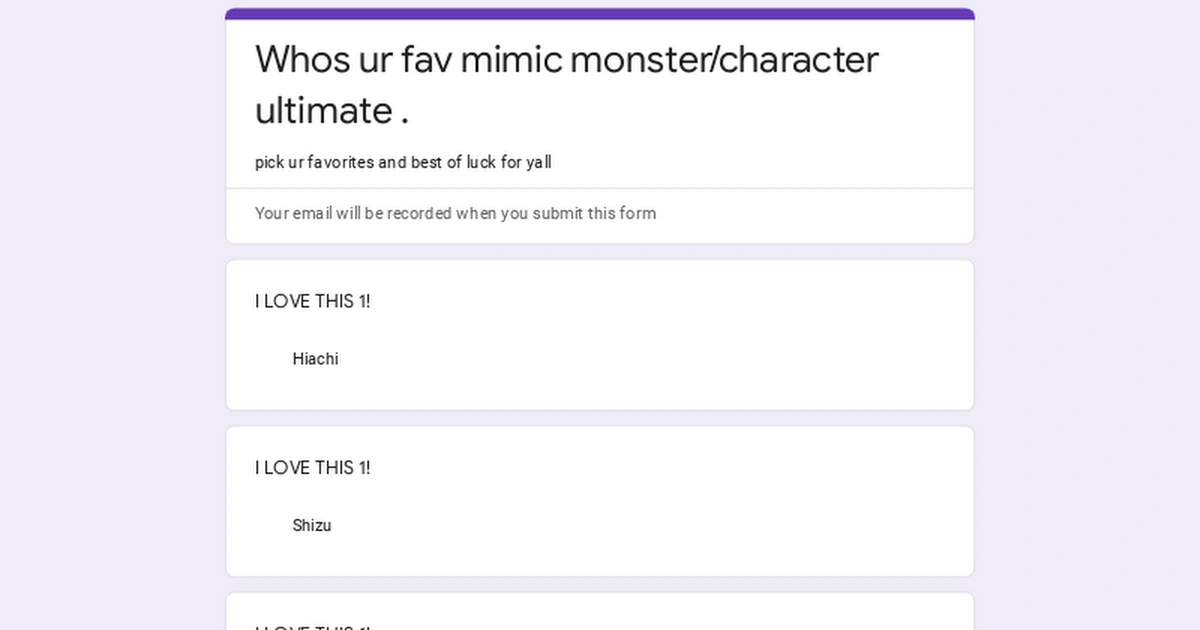 Vote for your favorite character | Fandom