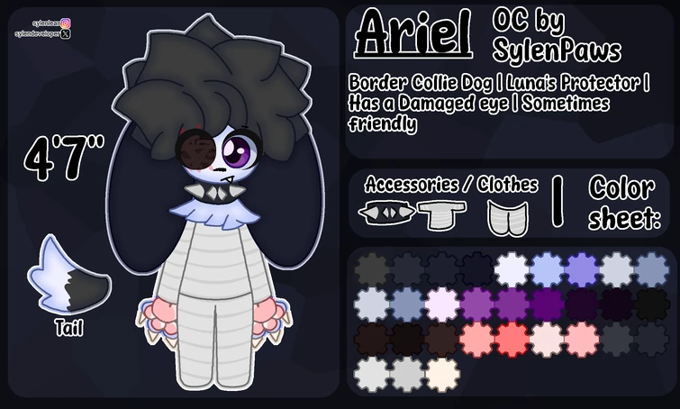Artwork 211 - New ariel ref sheet yet again | Fandom