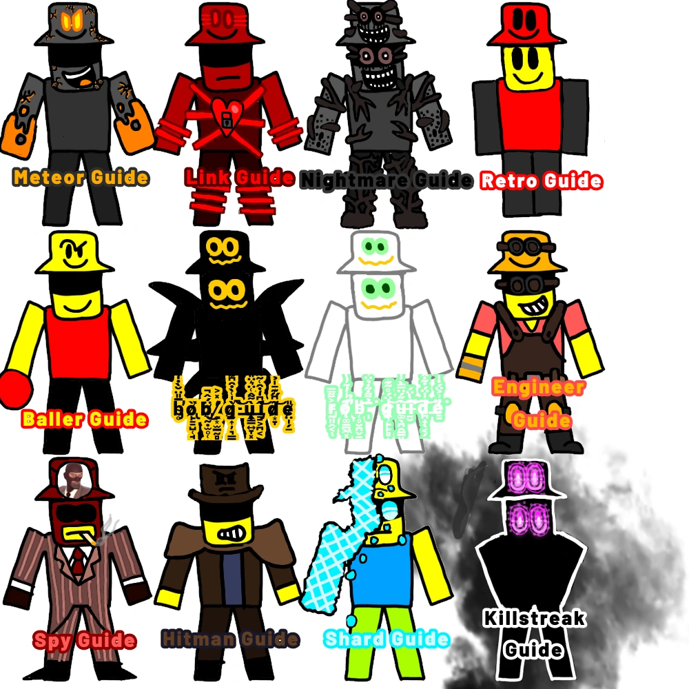 Guide Character Styles #2: Slap Battles Characters 2 | Fandom