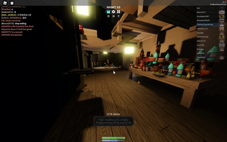 this isn't yba but I got a lot of food in scp 3008 | Fandom