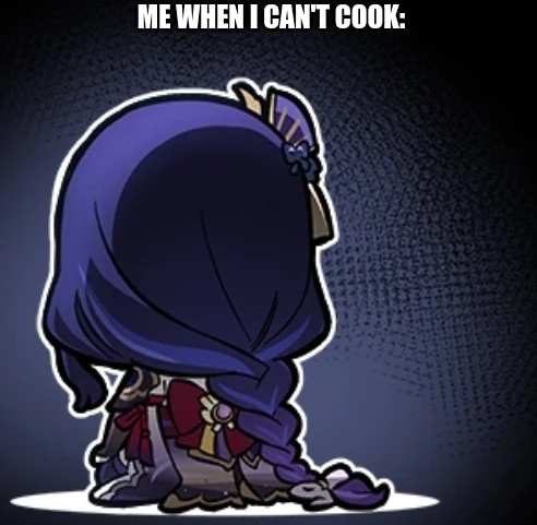 raiden can't cook | Fandom