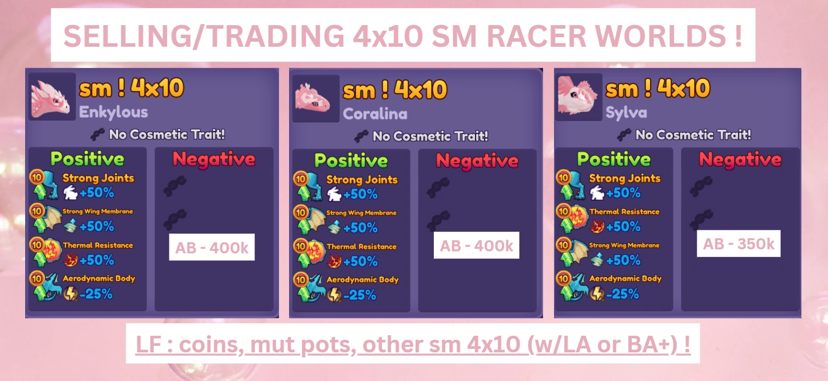 LF - frosted trait pot! | Fandom