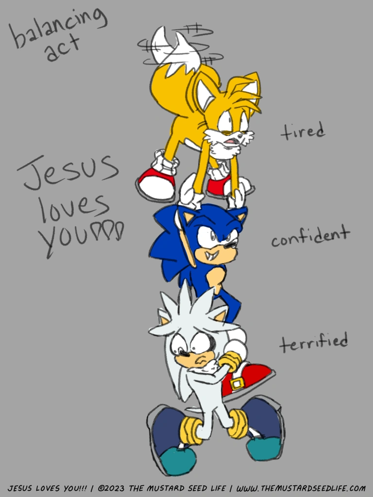 Tails, Sonic, & Silver's "Balancing Act" | Fandom
