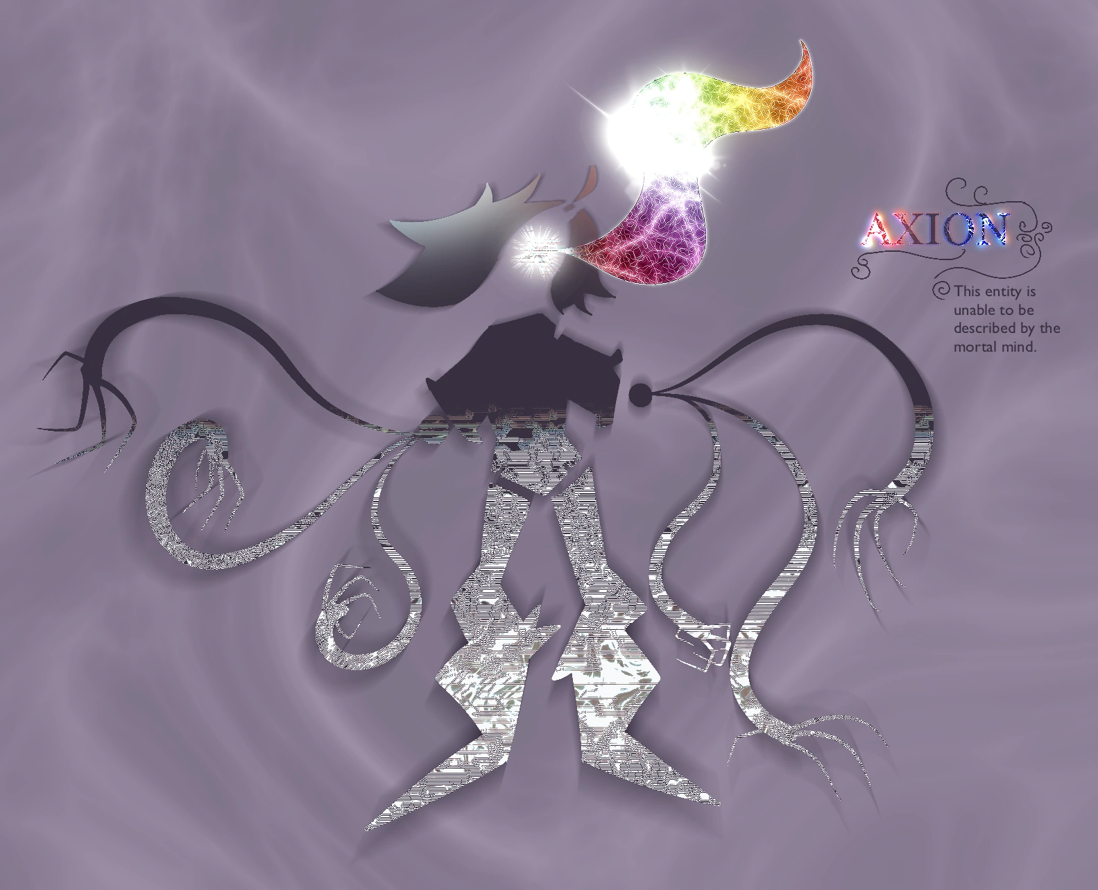 AXION's physical form if he were in the FPE universe. | Fandom