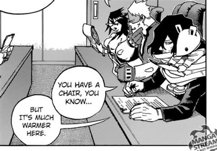 Nezu Snuggled Up With Aizawas Scarf Fandom