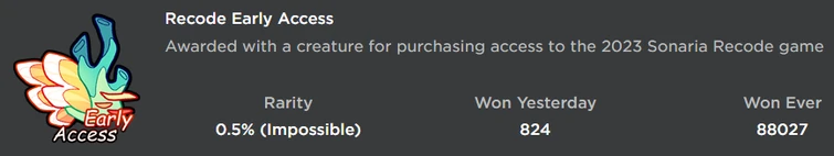 Price of Mijusuima in the FAR future considering it will be unobtainable when Recode releases ...