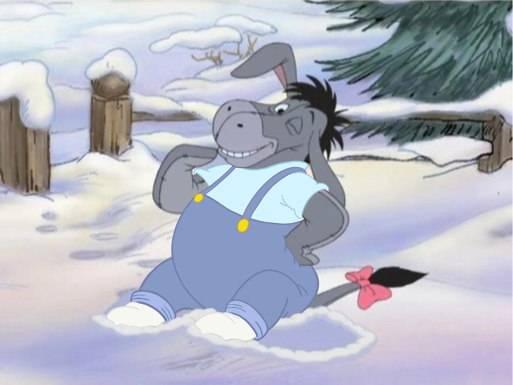 Eeyore dressed up | Fandom