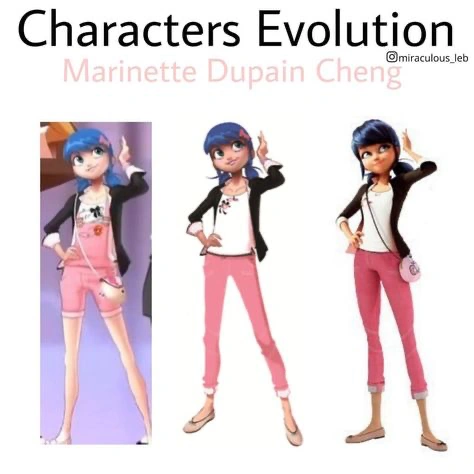 Character evolution. | Fandom