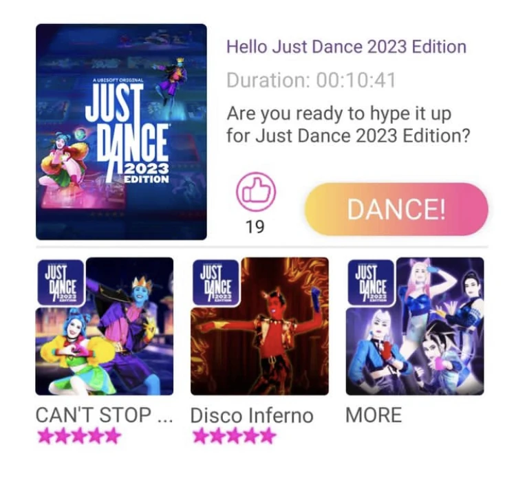The Hello Just Dance 2023 Edition playlist has been added to jdnow | Fandom