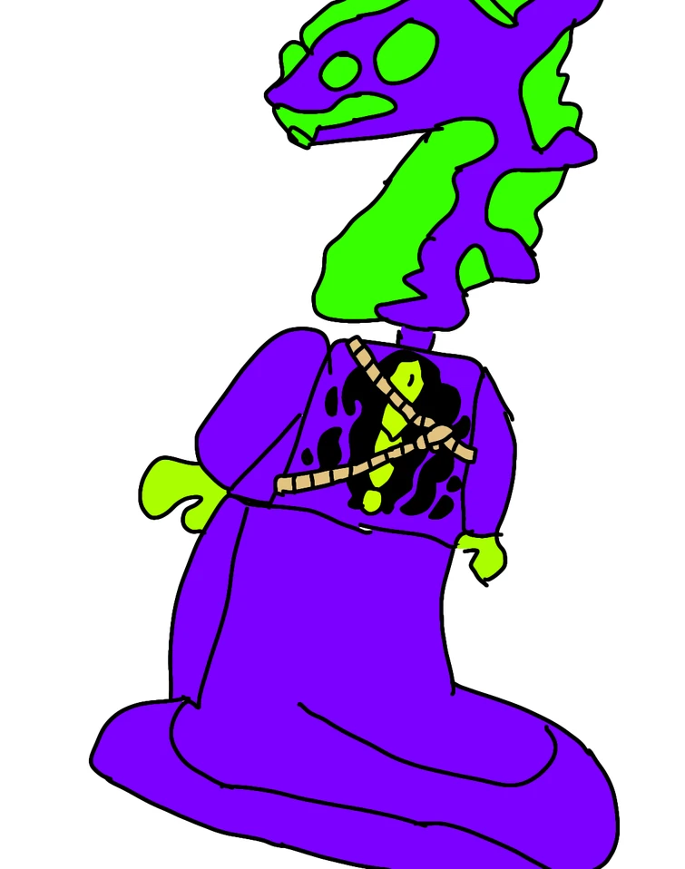 Terrible drawing of the leaked Acid Monster Figure | Fandom