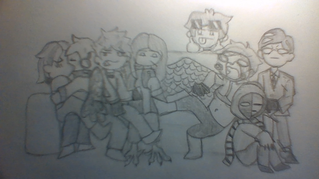 The Sqaud Drawing Is FINALLY DONE! :,D | Fandom