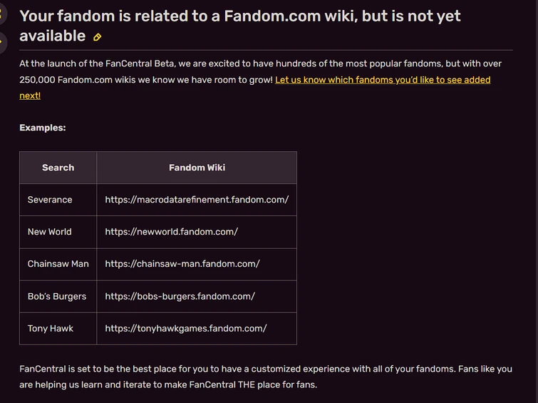 why | Fandom