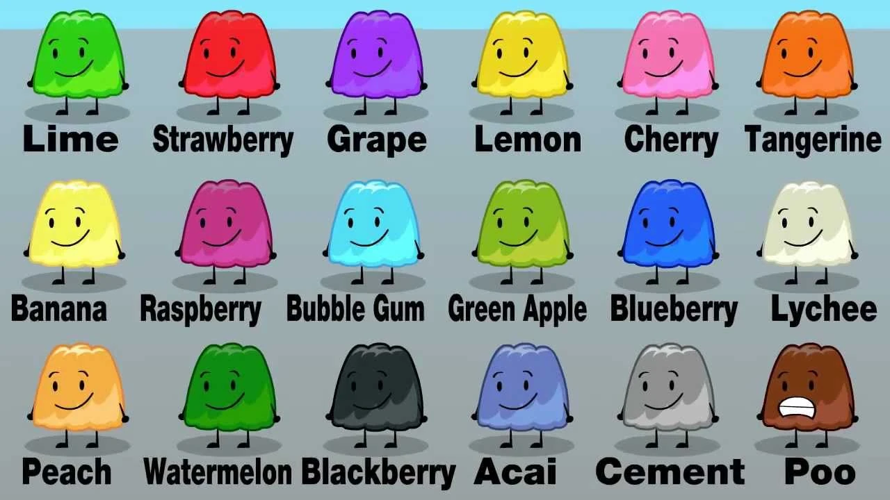 Gelatin Flavor Viewer Voting #5 | Fandom