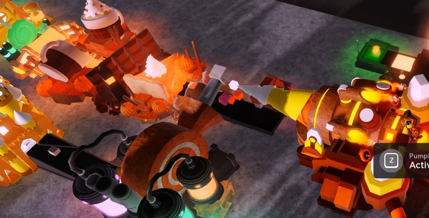 Ok just some info on the pumpkinite mine i have yet to see documented ...
