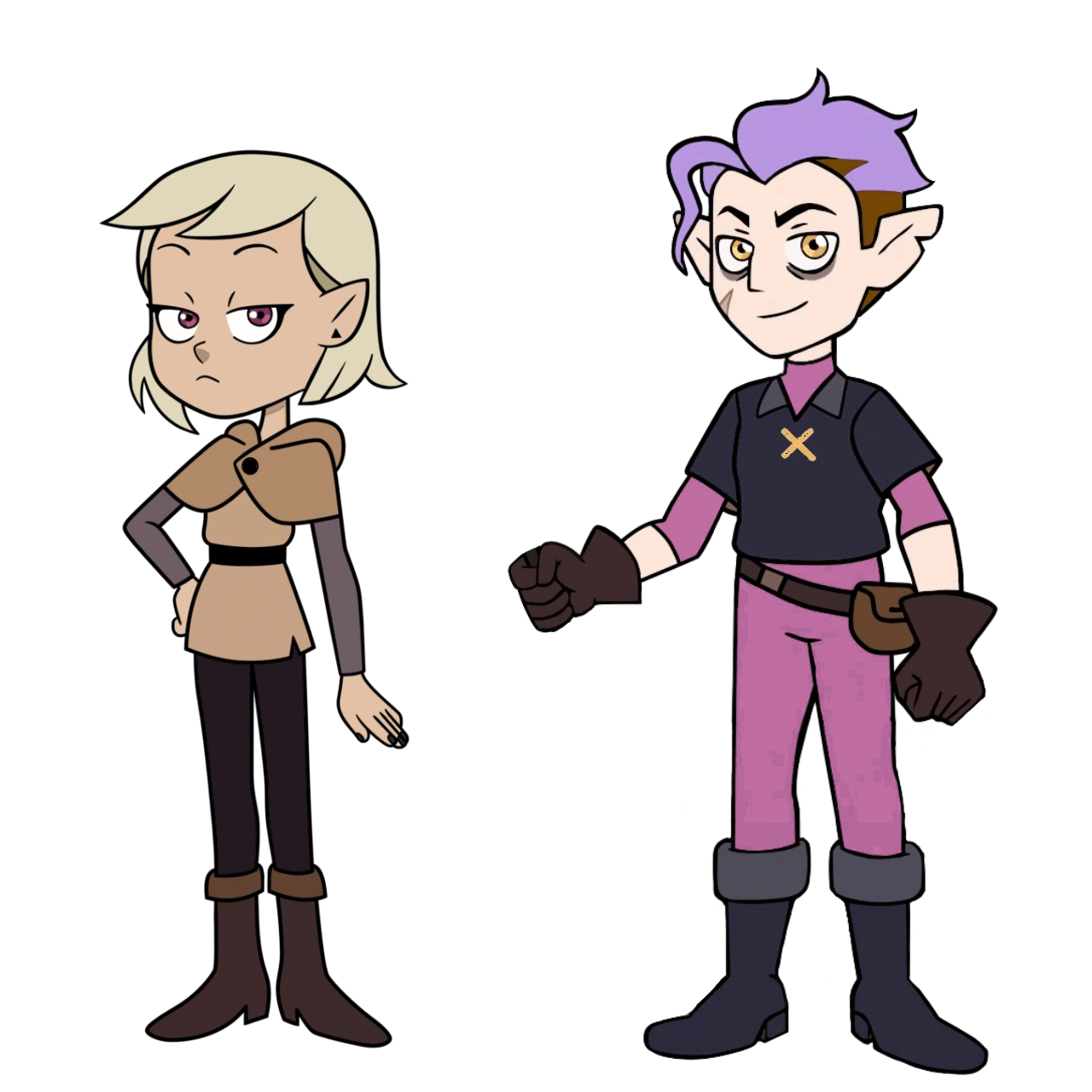 Pallet swapped Hunter and amity | Fandom