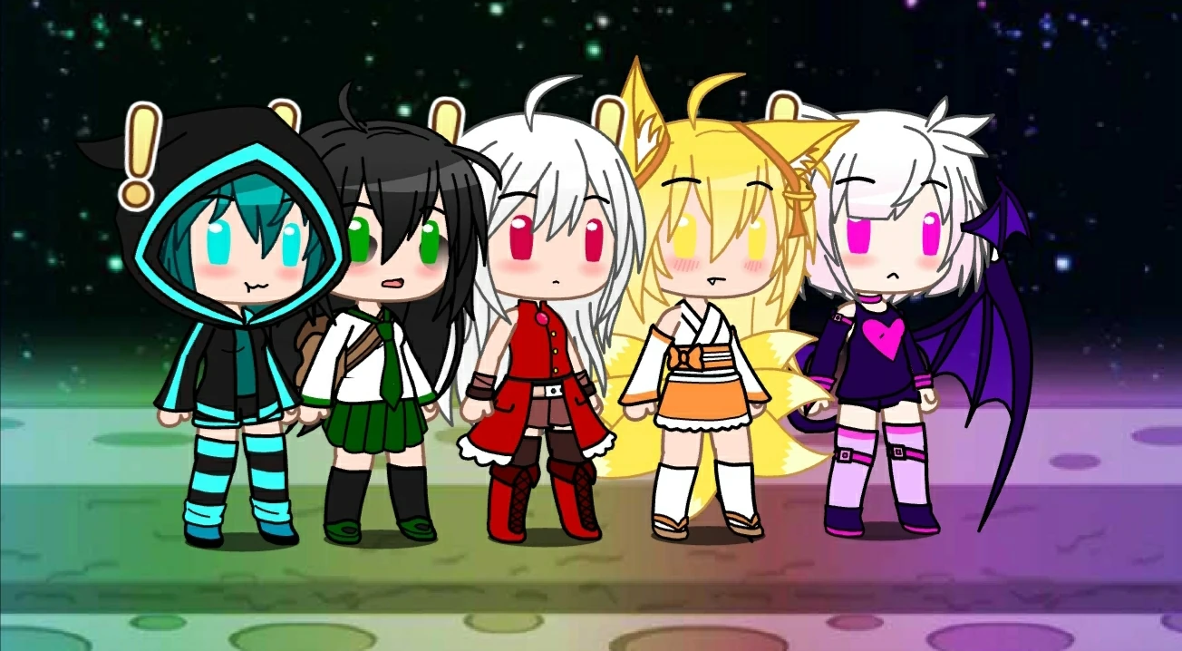 Surprised Gacha Moon Girls | Fandom