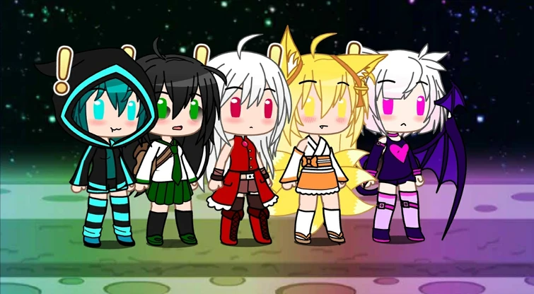 Surprised Gacha Moon Girls | Fandom