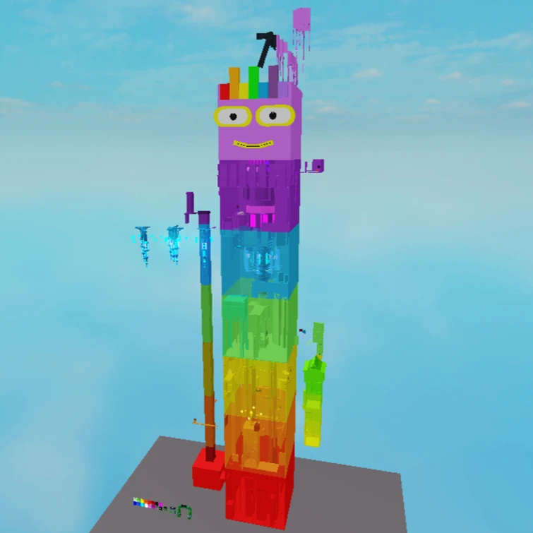 Numberblock Seven Steeple Finished | Fandom