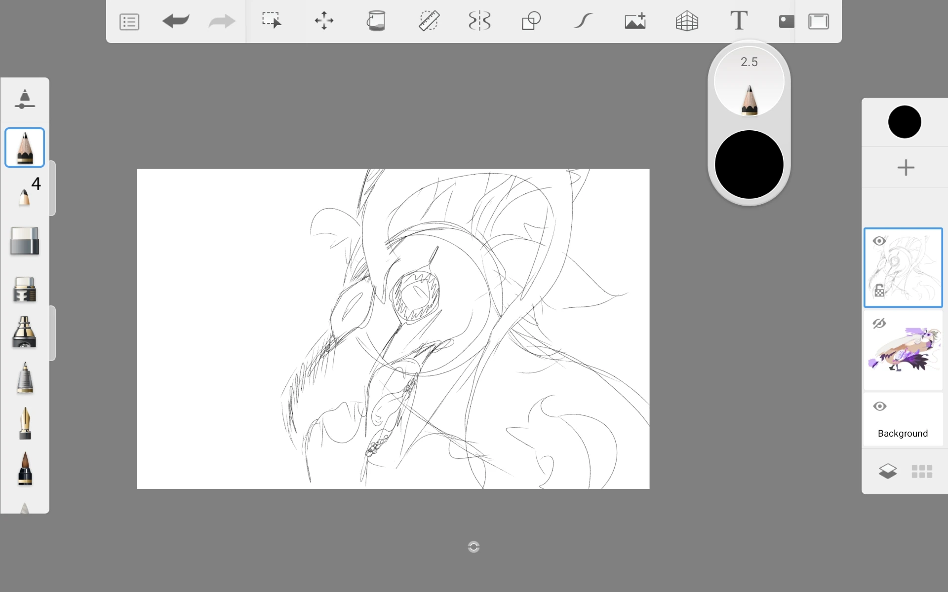 Im not doing too good on my art today. Im tryna draw my Kemoti ghib hybrid oc but hhhhhhhhhhh ...