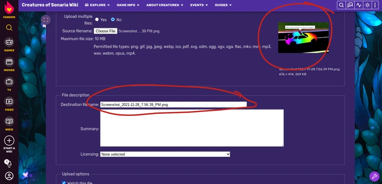 How to upload something to the side of your user about you page | Fandom