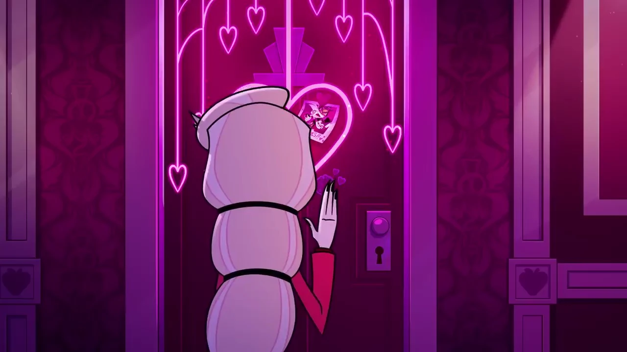 What a minute, why does she look sad at this husk and Angel Photo?(This Photo is from the ...